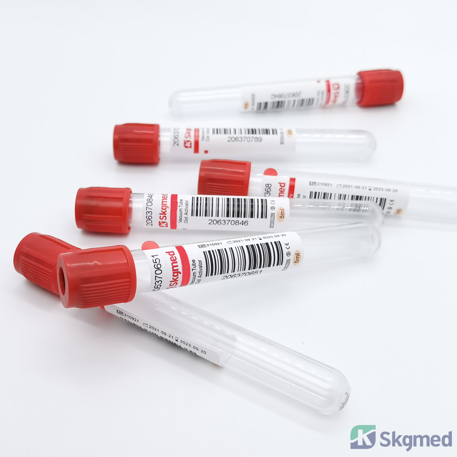 Vacuum Blood Collection Tube Pro-Coagulation Clot Activator Tube - Buy ...